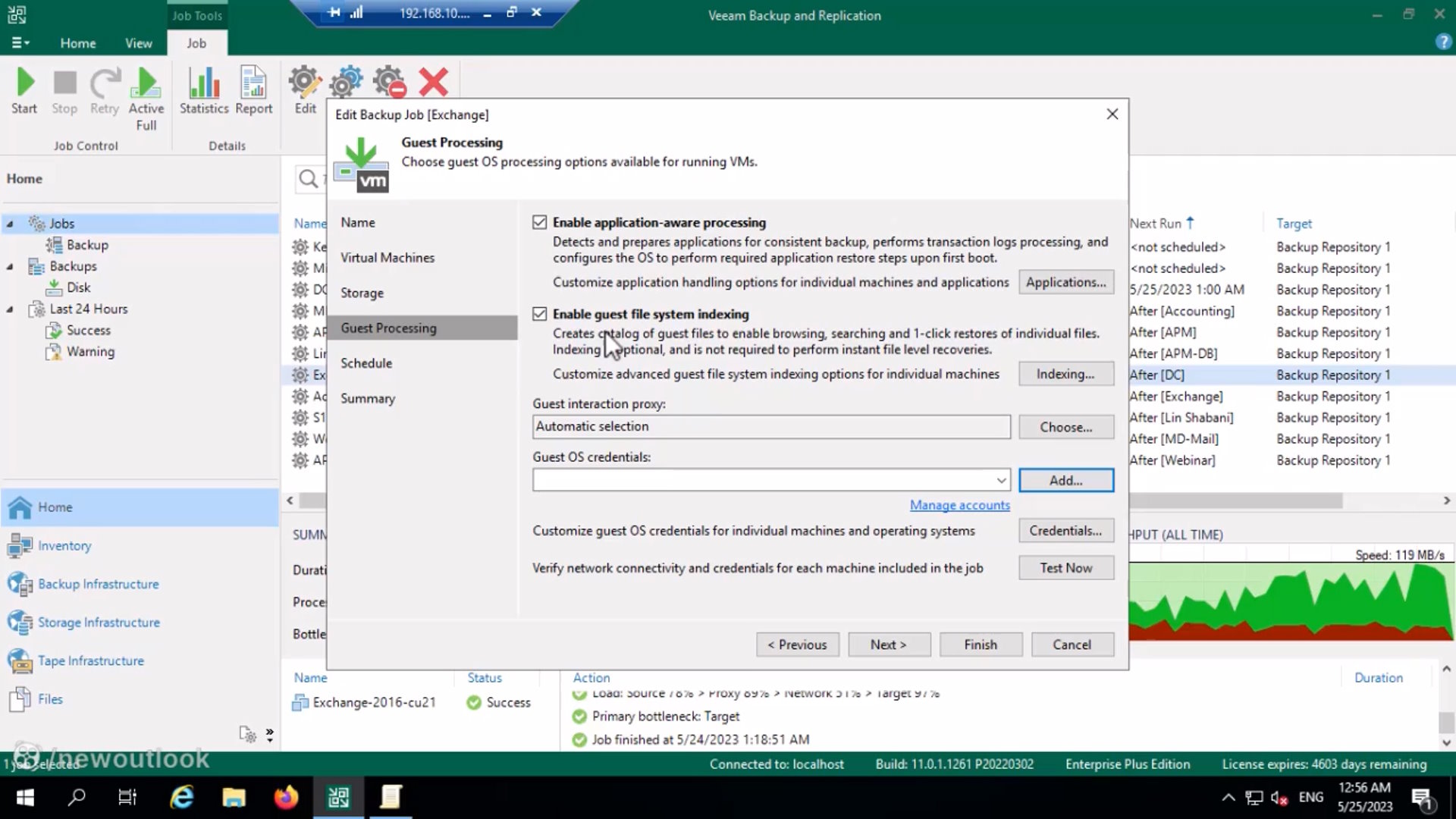 تهیه بکاپ از نرم افزار ها با Veeam Backup